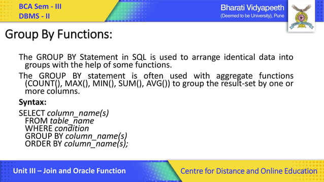Database Management System lecture note. | PDF