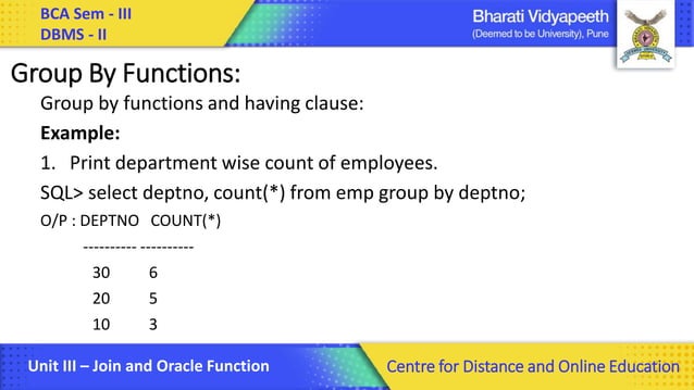 Database Management System lecture note. | PDF