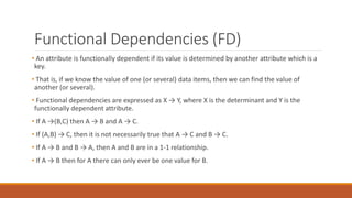 Database Design and Normalization Techniques | PPTX