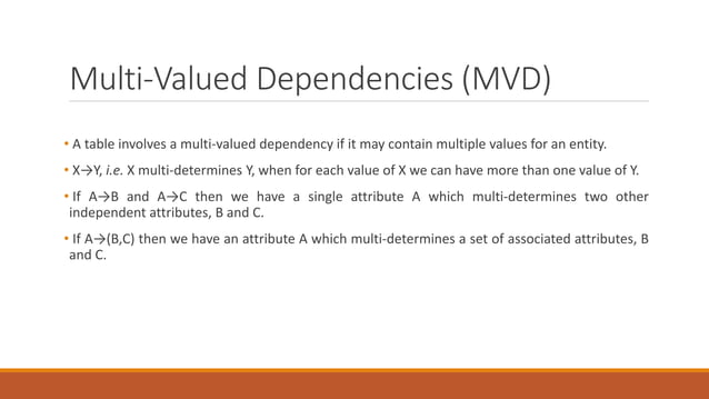 Database Design and Normalization Techniques | PPTX