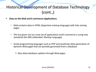 Dbms ii mca-ch1-ch2-intro-datamodel-2013 | PPT