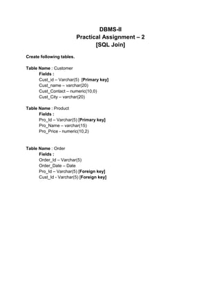 Dbms ii pr asg 31 1-2015 | PDF