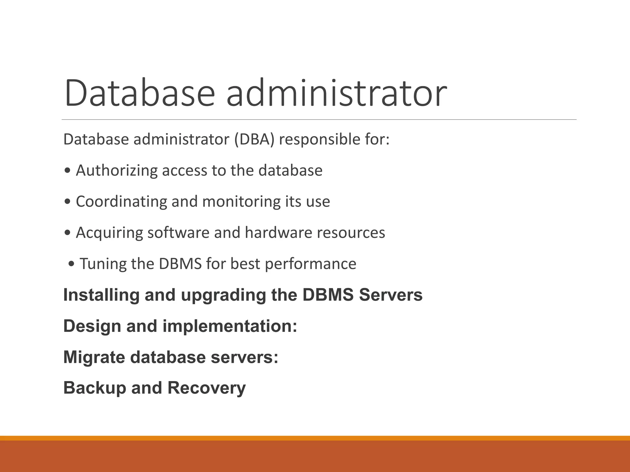 Dbms Introductionpptx Databases Computer Software And Applications