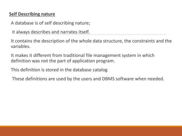 DBMS-INTRODUCTION.pptx | Databases | Computer Software and Applications