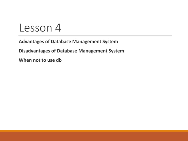 Dbms Introductionpptx Databases Computer Software And Applications