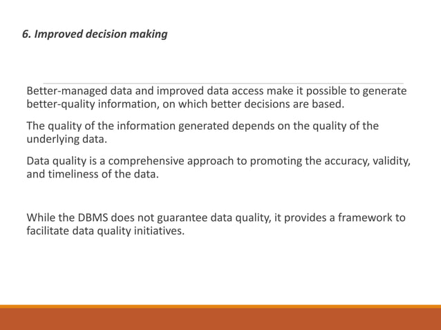 DBMS-INTRODUCTION.pptx | Databases | Computer Software and Applications