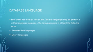 DBMS-Introduction Presented by Students on DBMS | PPT