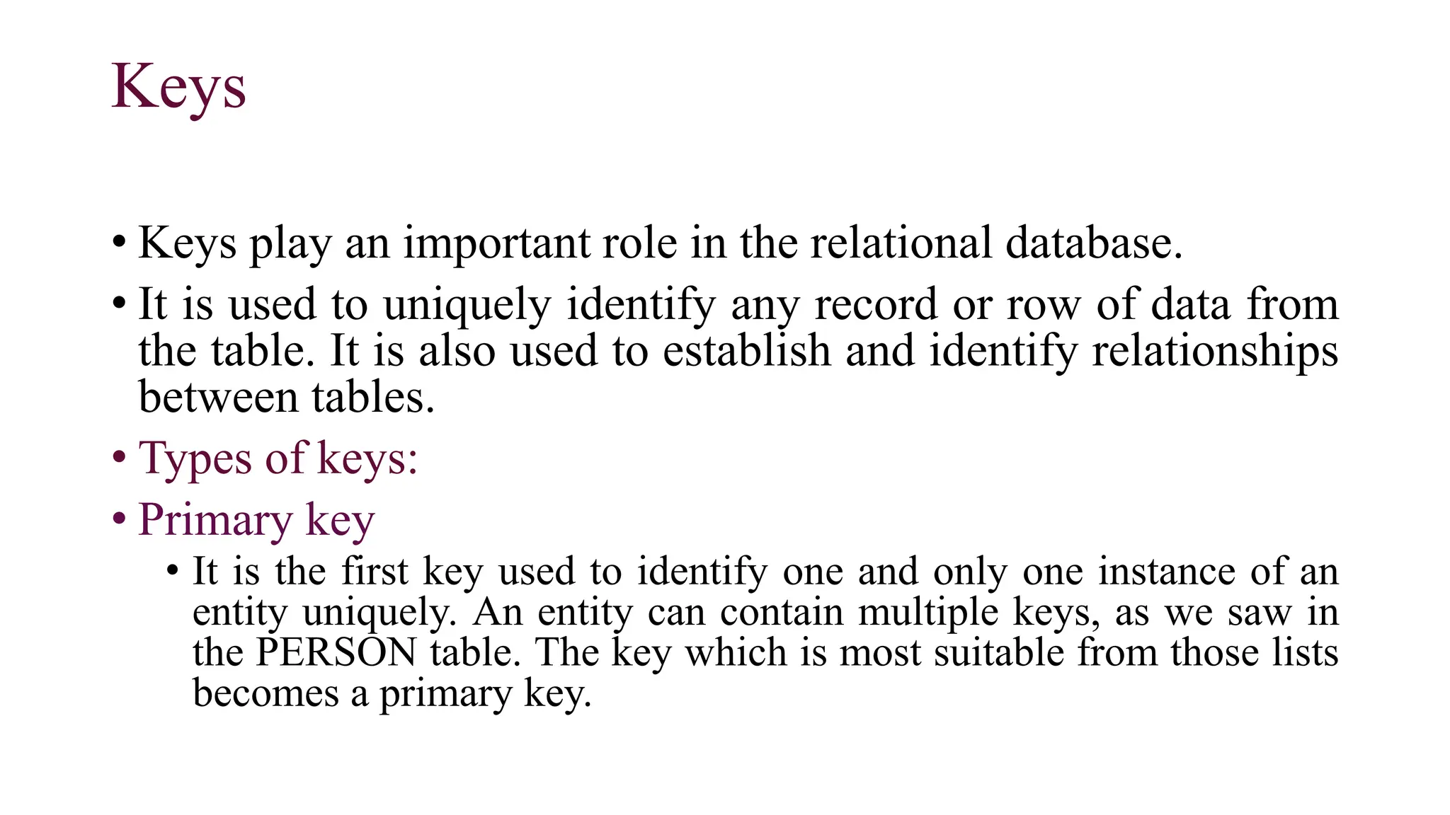 DBMS-Keys , Attributes and Constraints.pptx