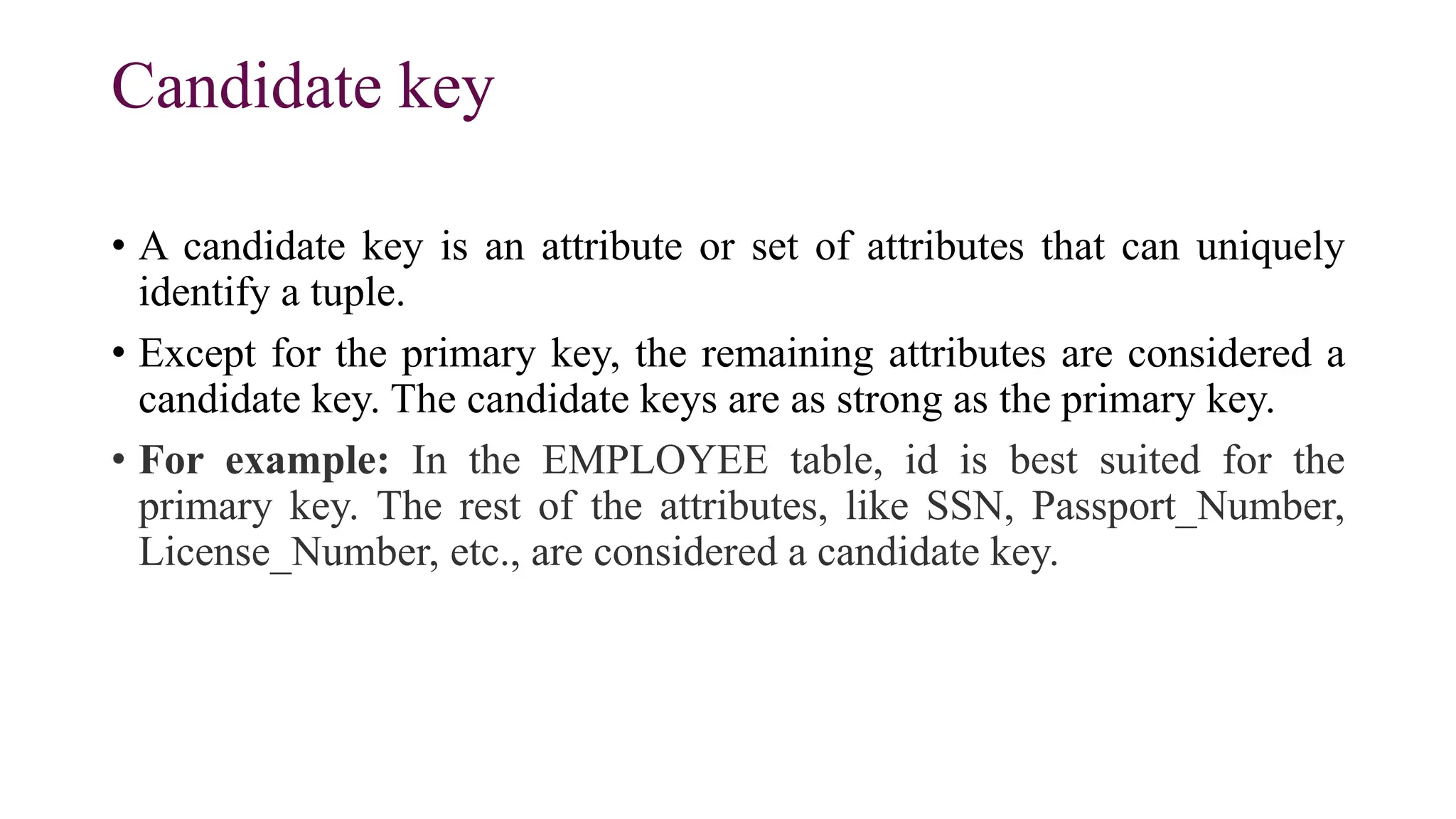 DBMS-Keys , Attributes and Constraints.pptx