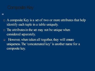 Understanding Entity Relationship Models | PPT