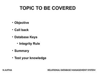 DBMS - Lecture 10 - Integrity Rule Rule1, Rule 2.pptx