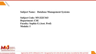 DBMS- Mod 1.pptx database management system table and chairs and tables and send it to you soon ...