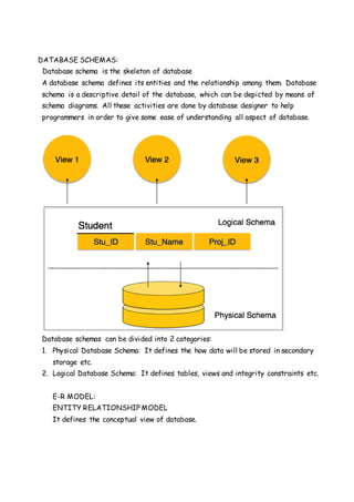 Dbms notes | DOCX | Databases | Computer Software and Applications