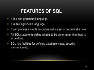 Dbms presentation | PPT | Free Download