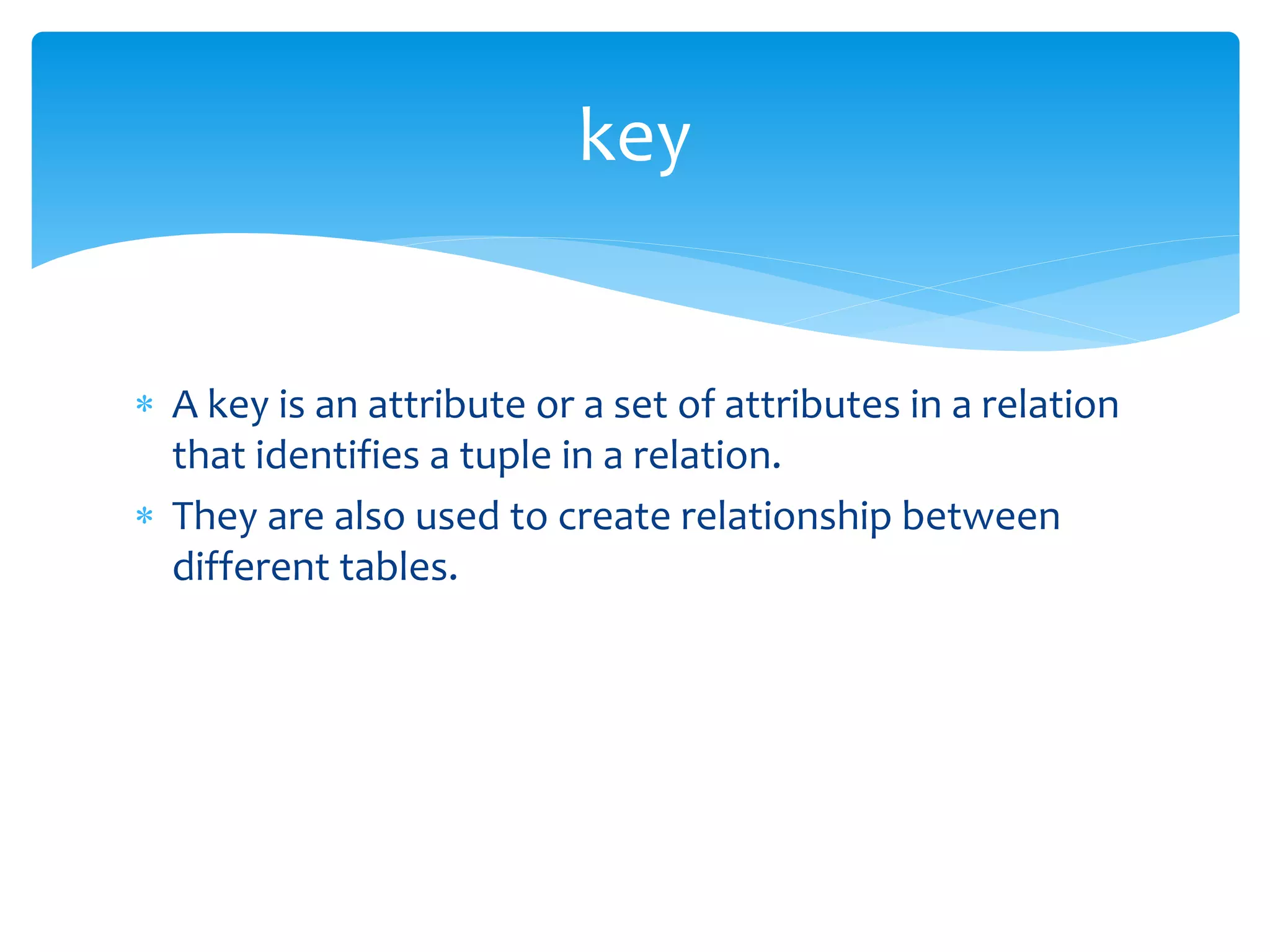 Basic Concept Of Database Management System (DBMS) [Presentation Slide] | PPTX
