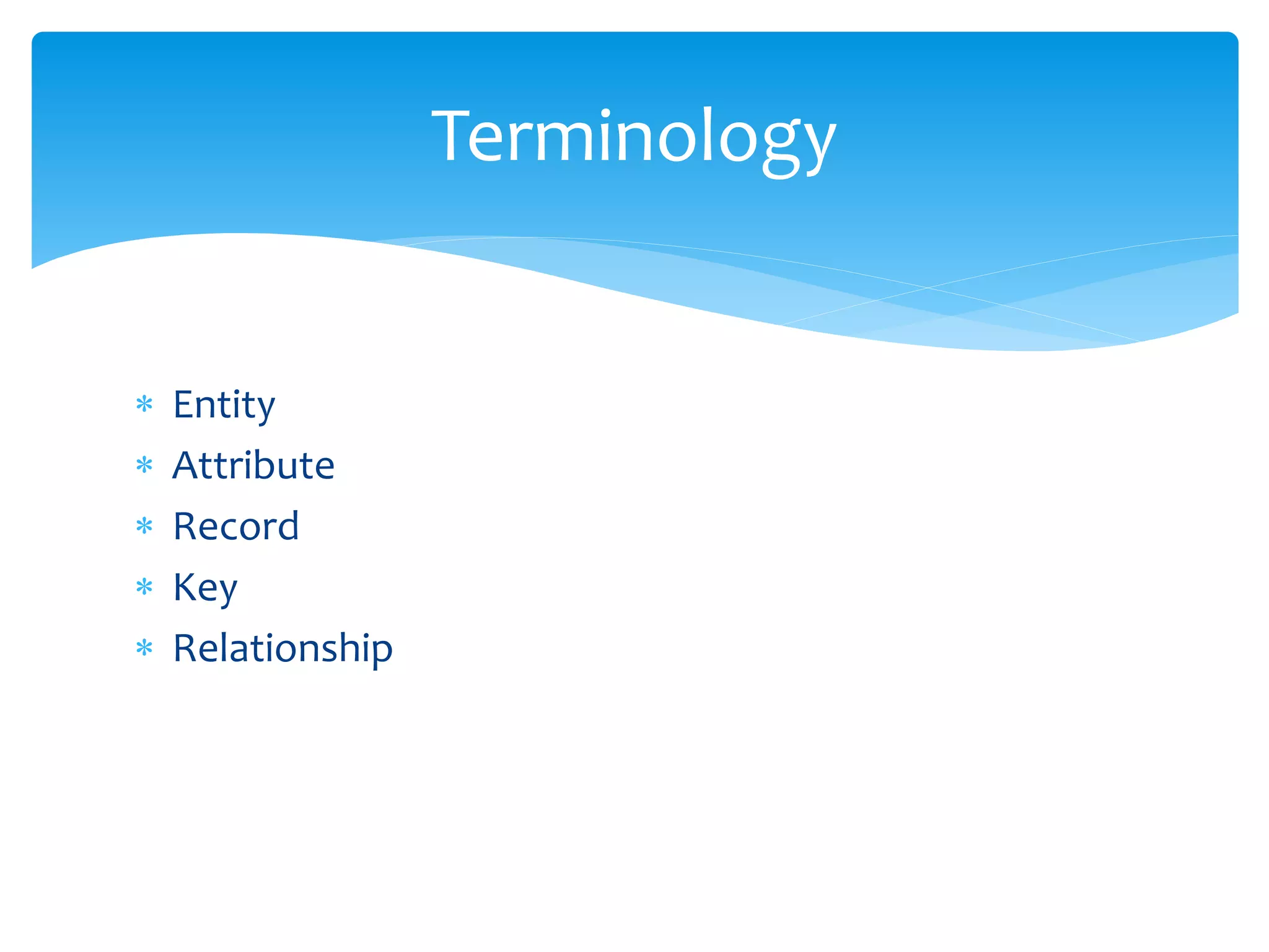 Basic Concept Of Database Management System (DBMS) [Presentation Slide ...