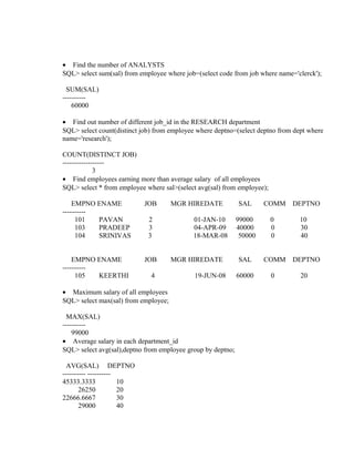 Dbms print | DOC | Databases | Computer Software and Applications