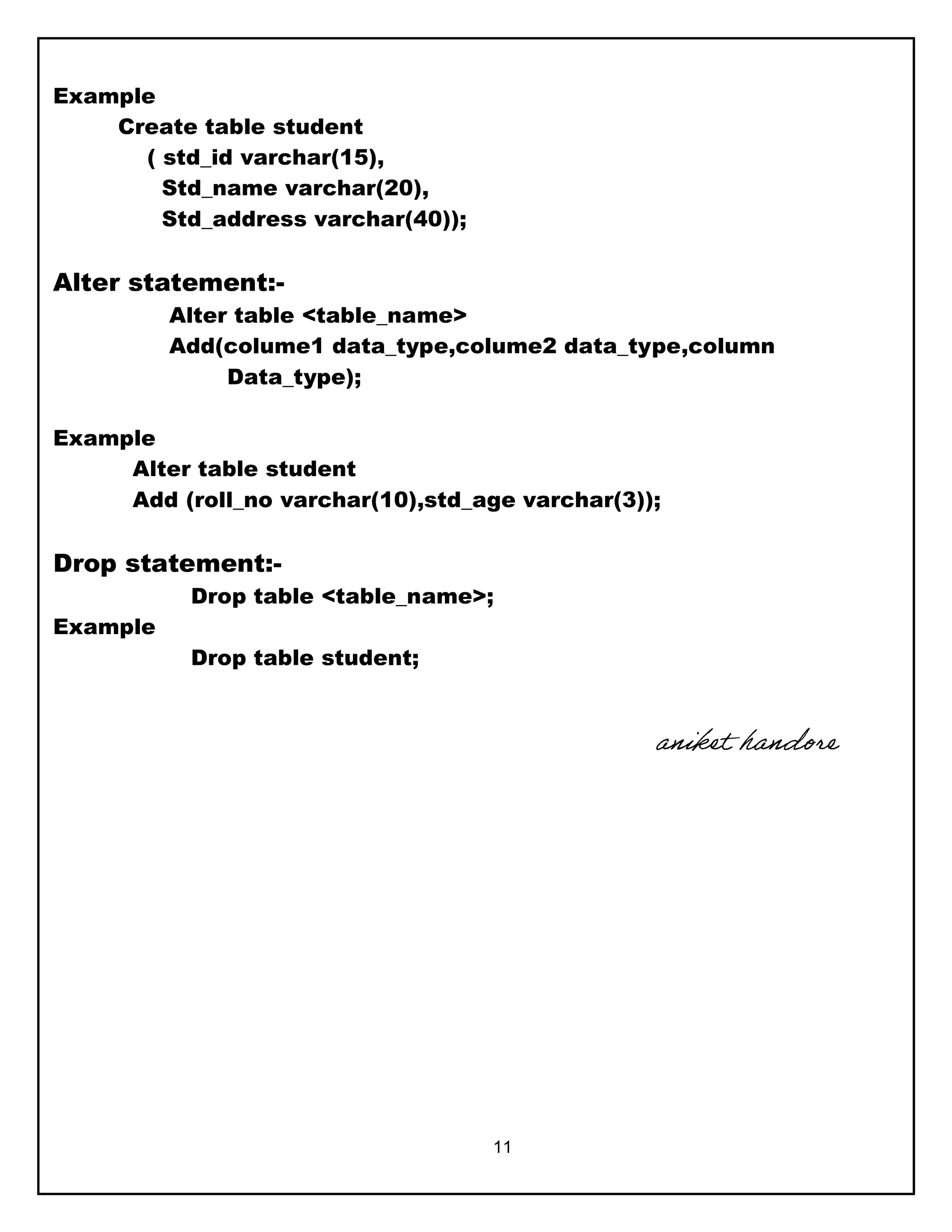 Air Line Management System | DBMS project | PDF