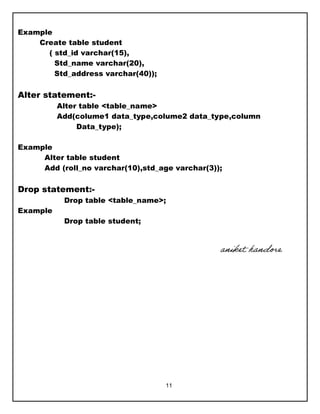 Air Line Management System | DBMS project | PDF