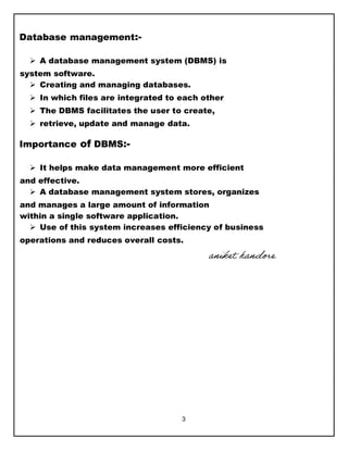 Air Line Management System | DBMS project | PDF