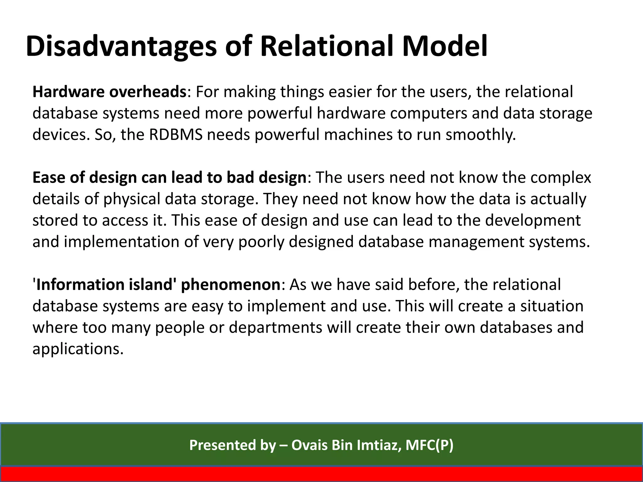 DBMS - Relational Model | PPT
