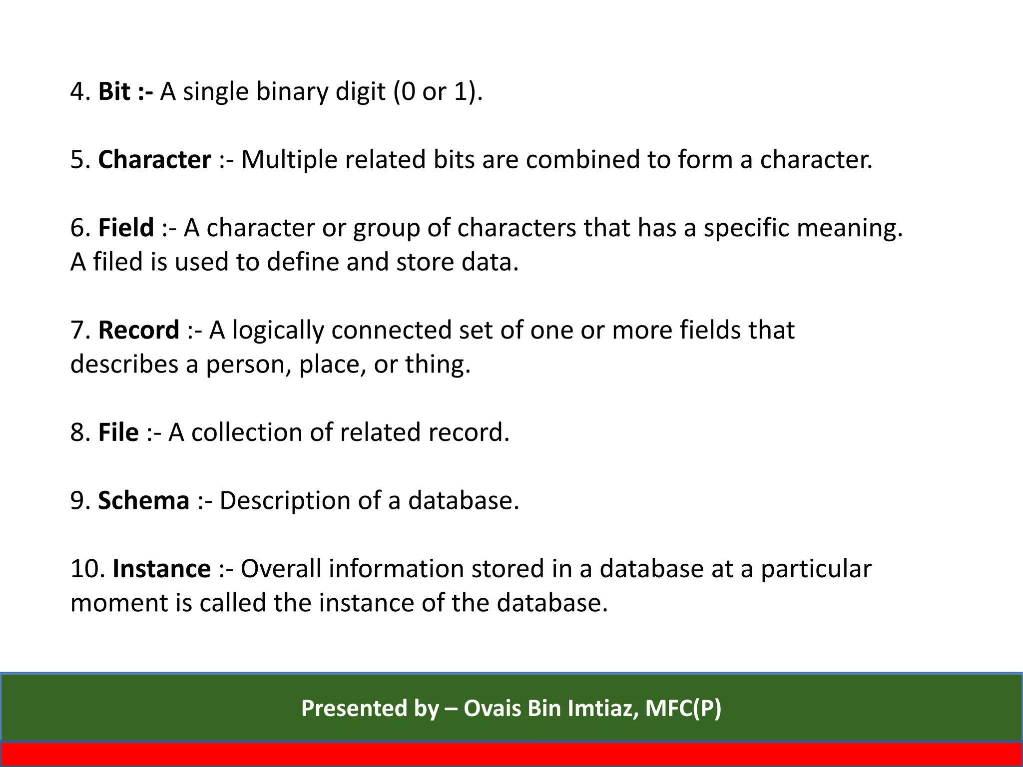 DBMS - Relational Model | PPT