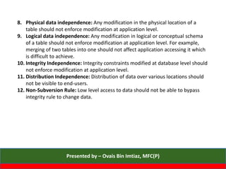 DBMS - Relational Model | PPT