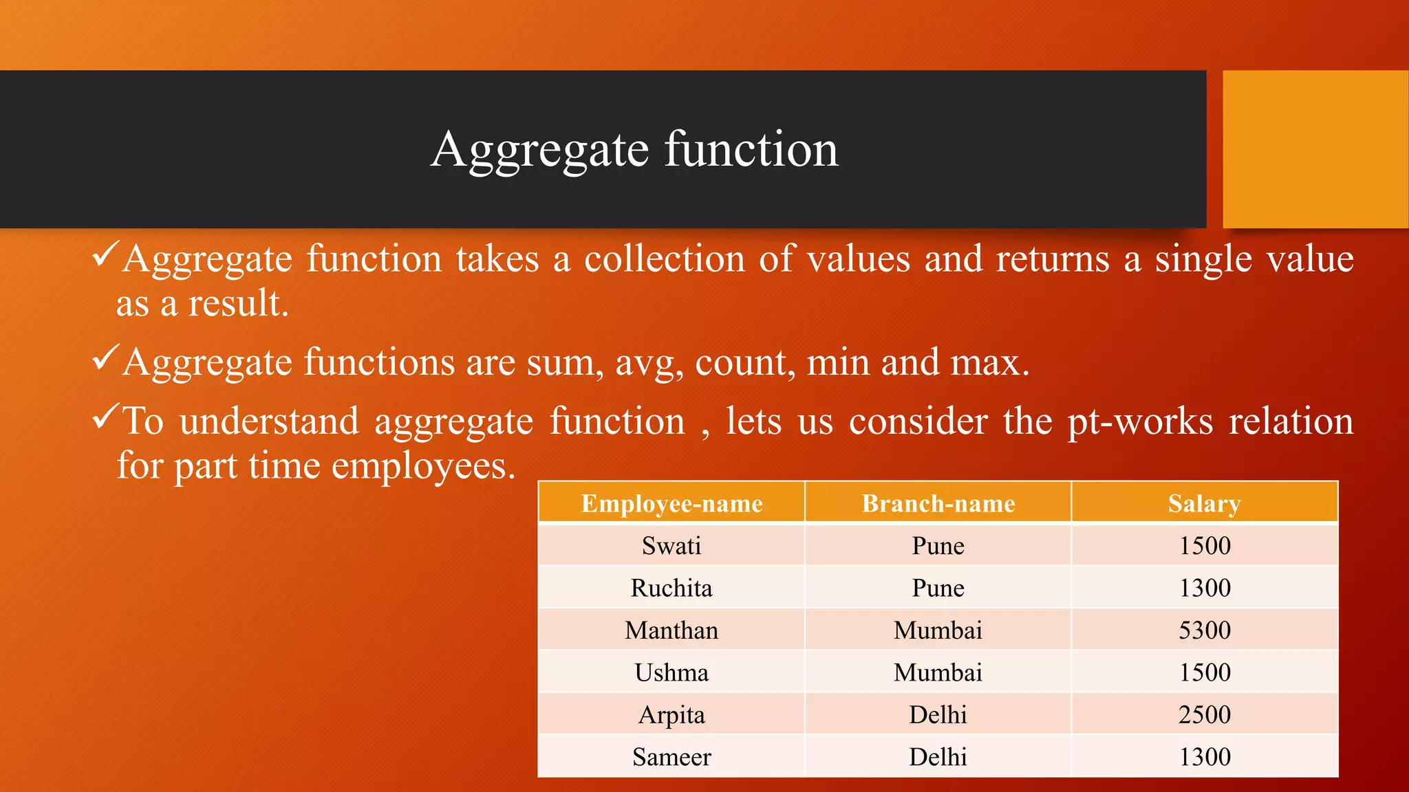 Dbms relational model | PPT