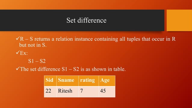 Dbms relational model | PPT