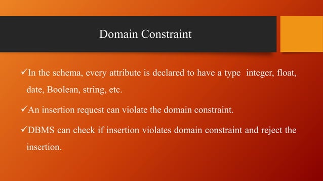 Dbms relational model | PPT