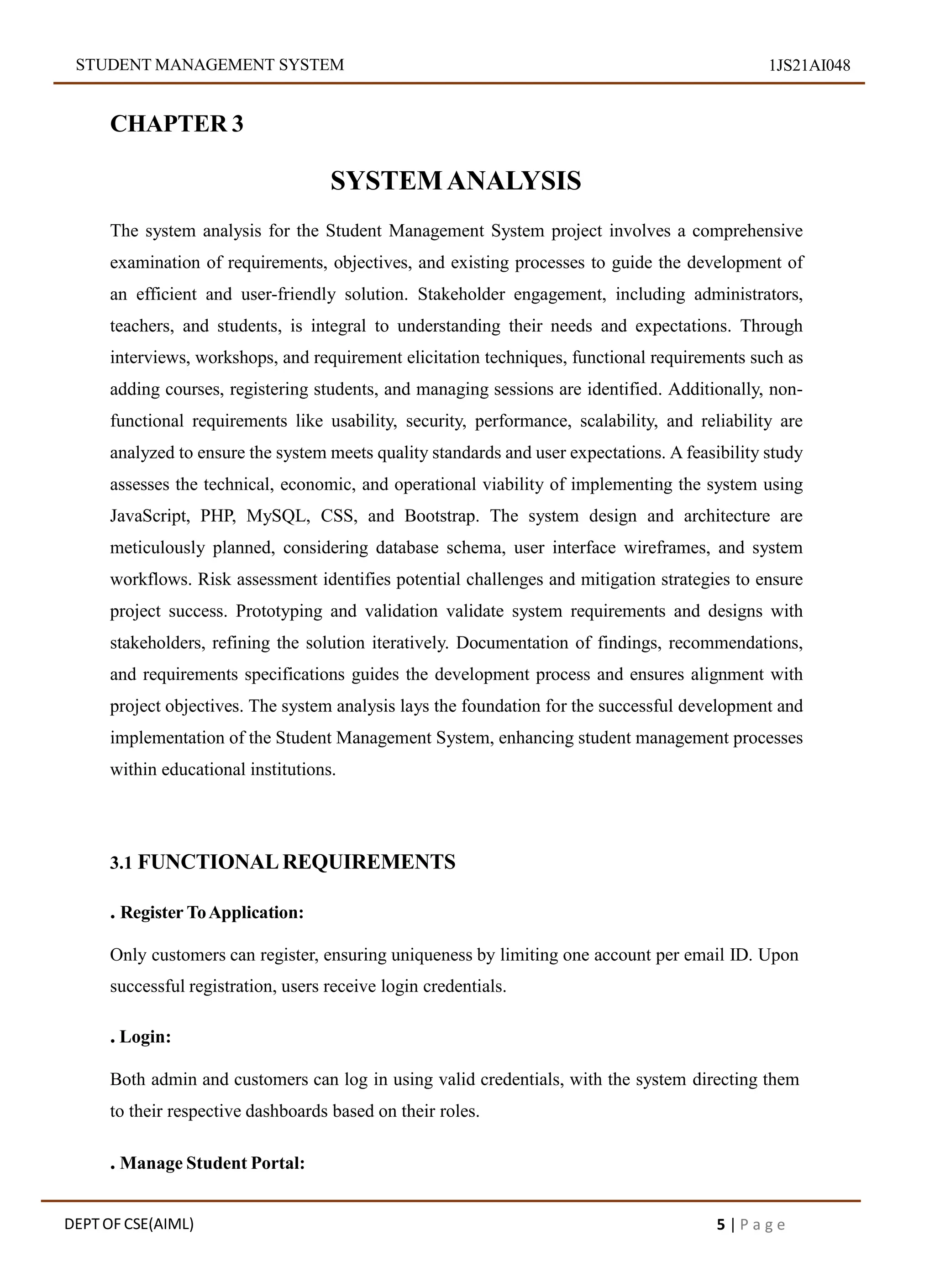 DBMS-Report on Student management system.pptx