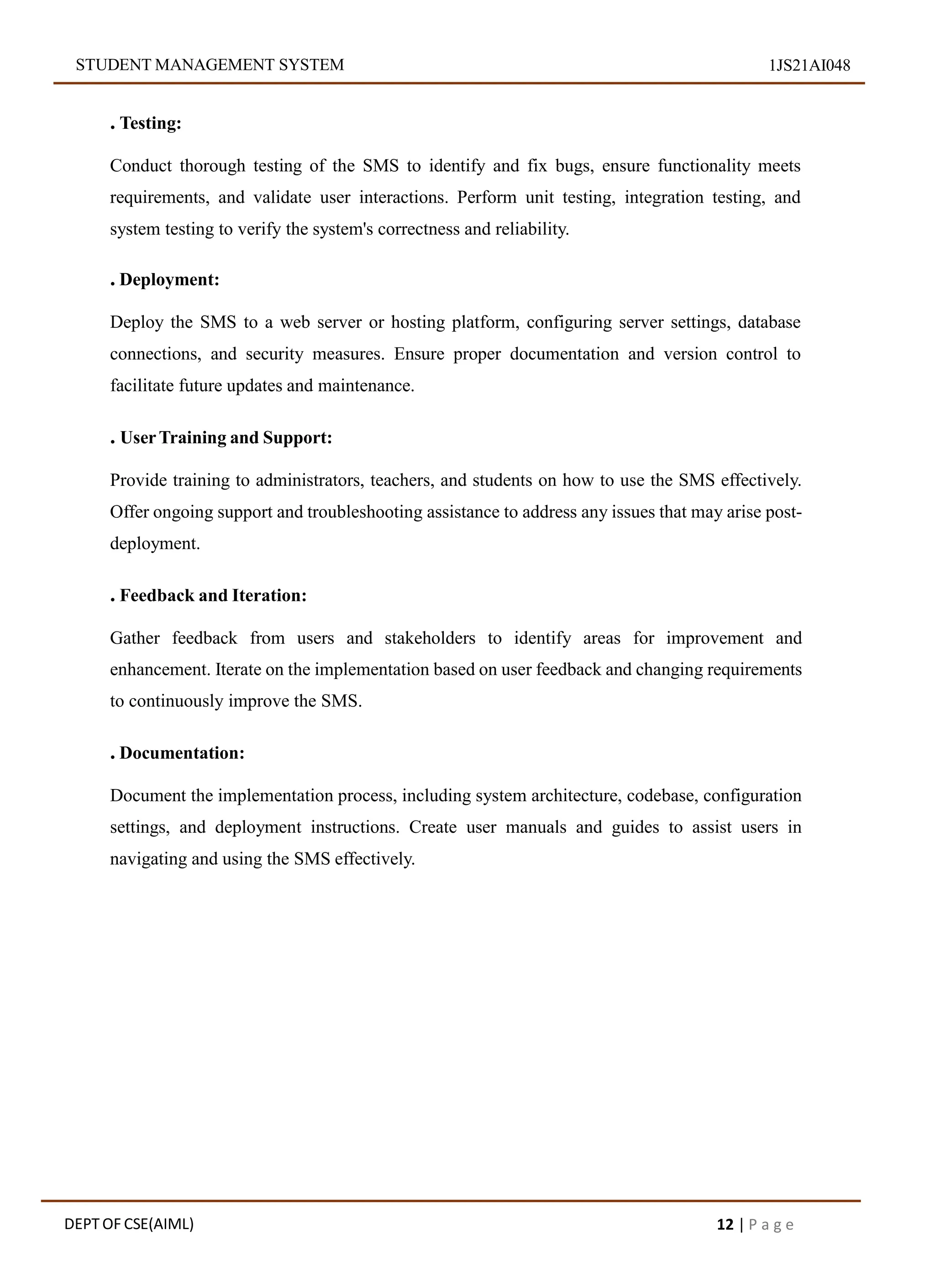 DBMS-Report on Student management system.pptx