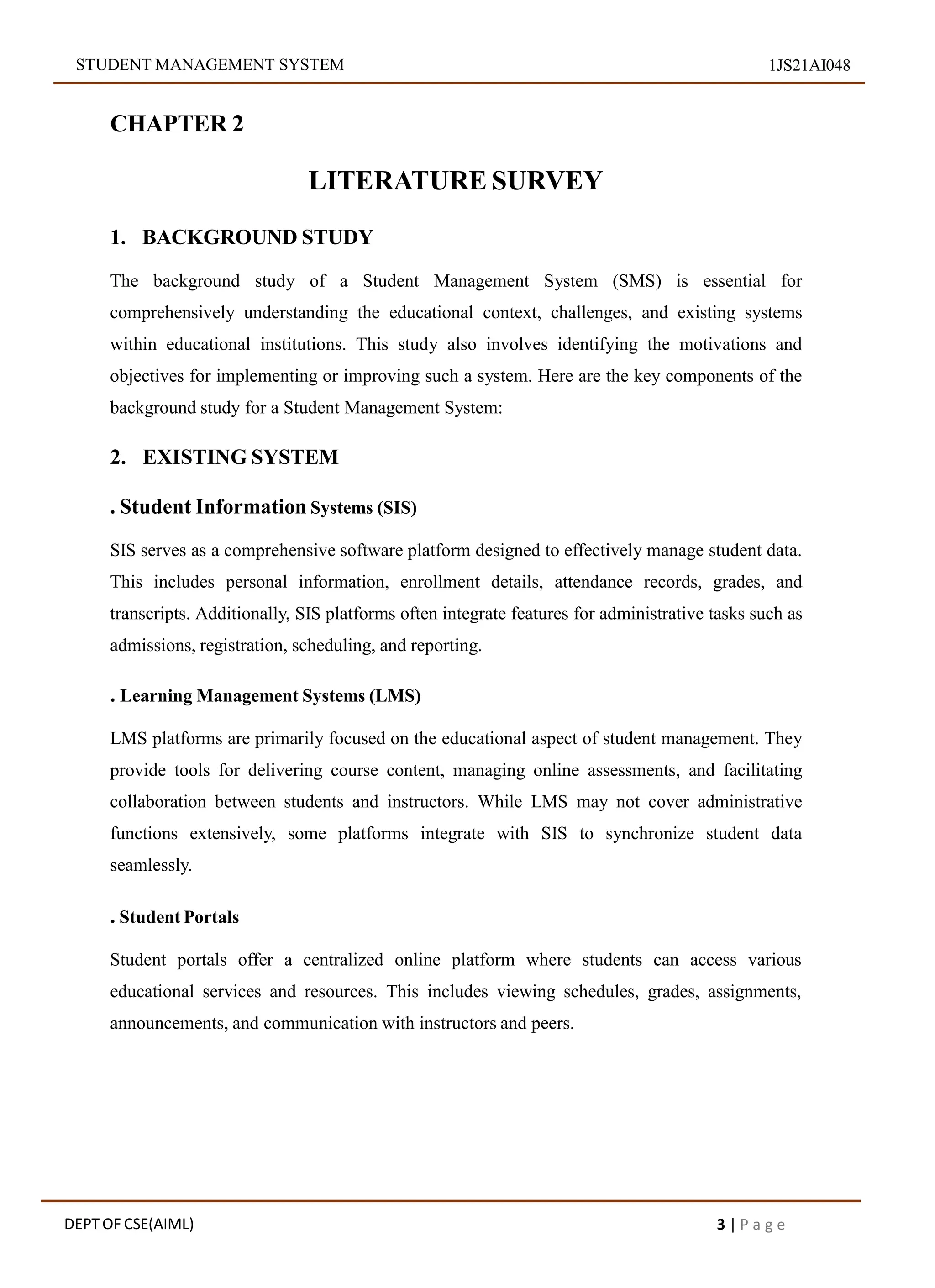 DBMS-Report on Student management system.pptx