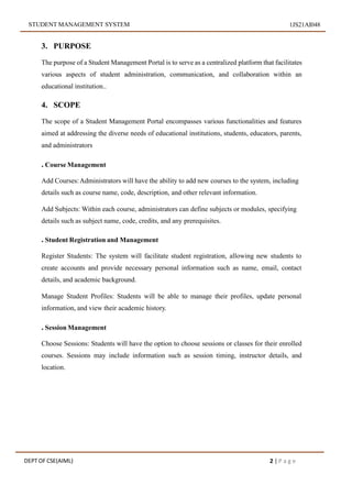DBMS-Report on Student management system.pptx
