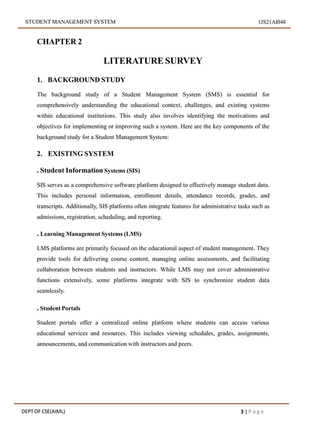 DBMS-Report on Student management system.pptx