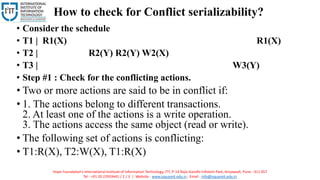 Transaction Serializability in DBMS | PPTX