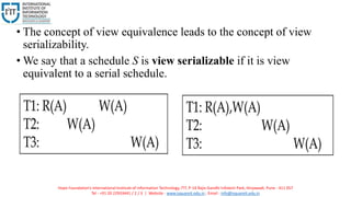 Transaction Serializability in DBMS | PPTX
