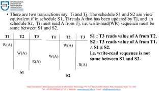 Transaction Serializability in DBMS | PPTX