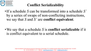 Transaction Serializability in DBMS | PPTX