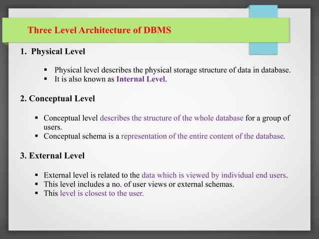 DBMS-material for b.tech students to learn | PPTX