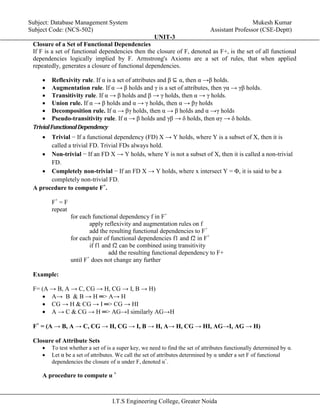Dbms unit-3 | PDF