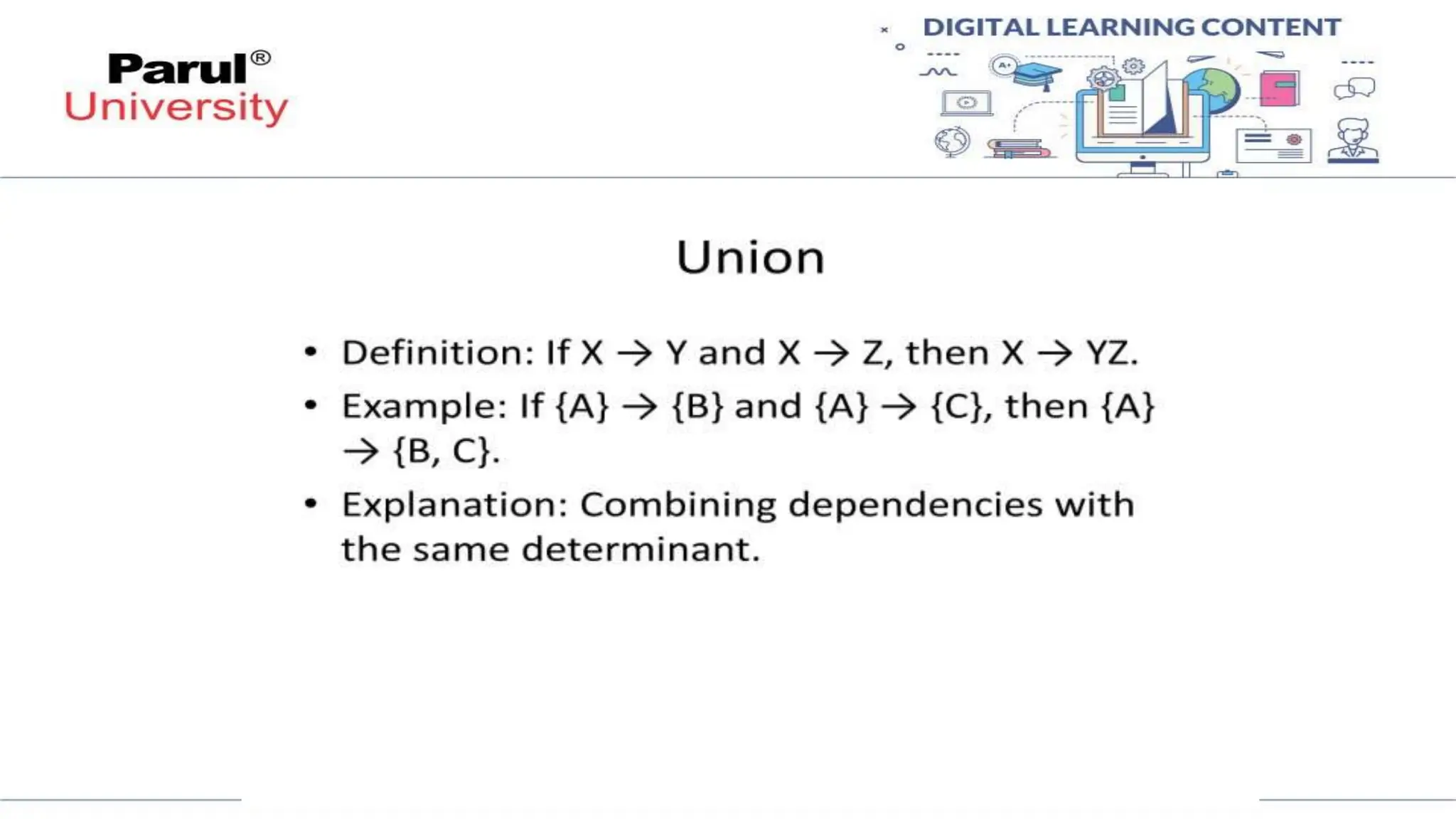 Relational Database Design Functional Dependency – definition, trivial and non-trivial FD ...