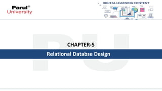 Relational Database Design Functional Dependency – definition, trivial and non-trivial FD ...