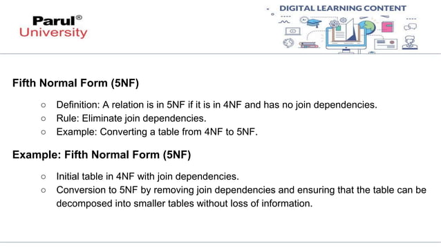 Relational Database Design Functional Dependency – definition, trivial and non-trivial FD ...