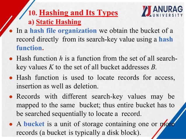 Dbms Unit5 Pptpptx Important For Revision Ppt Free Download 1605