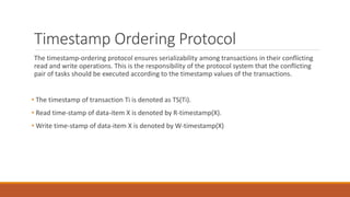Concurrency Control | PPT