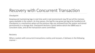 Concurrency Control | PPT