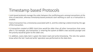 Concurrency Control | PPT