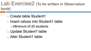 GPREC DBMS Notes 1 | PPTX