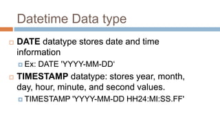 GPREC DBMS Notes 1 | PPTX